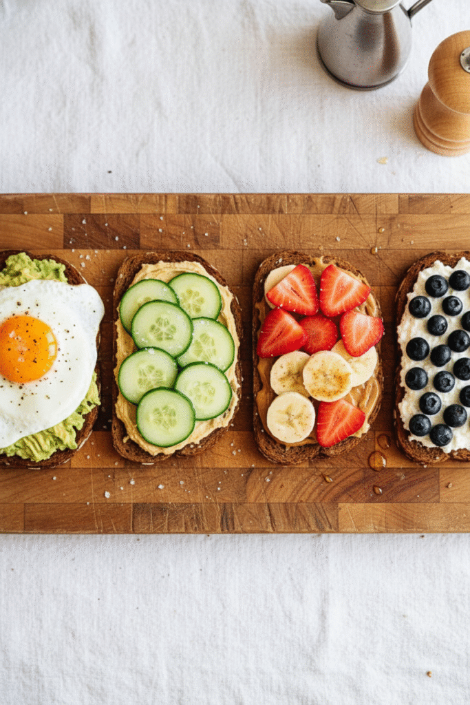 5 Healthy Toast Topping Flavor Ideas – Emma Plates