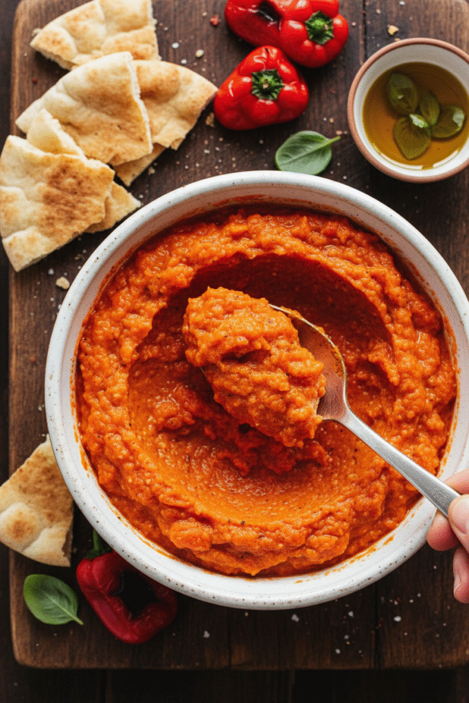 Easy Roasted Red Pepper Ajvar Relish Recipe – Emma Plates